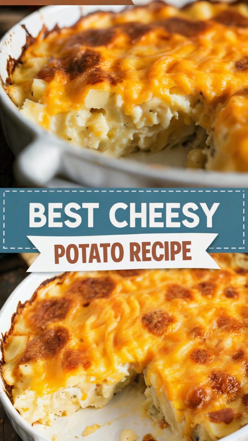 The Best Cheesy Potato Recipe: Creamy, Cozy, A Family Favorite ...